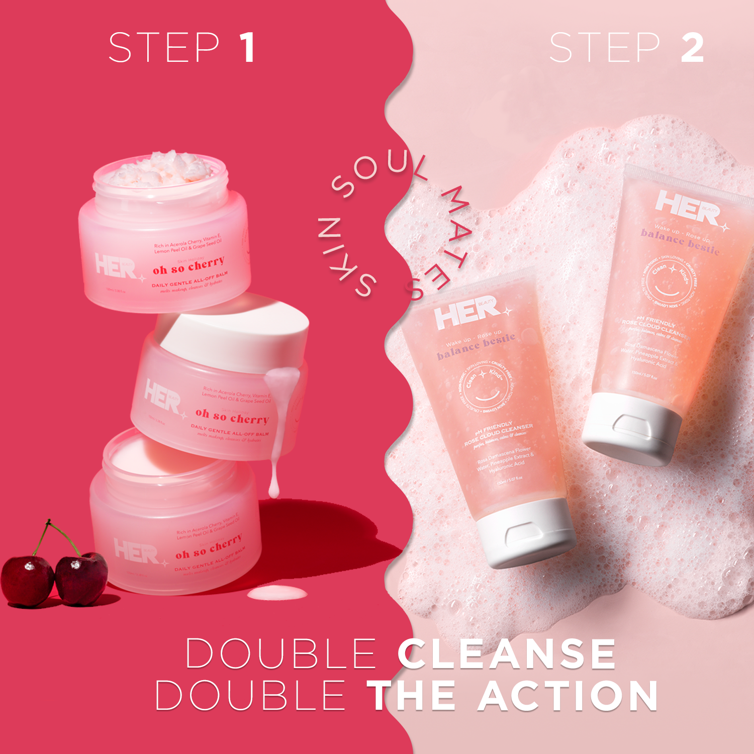 Double Cleanse – Her Beauty